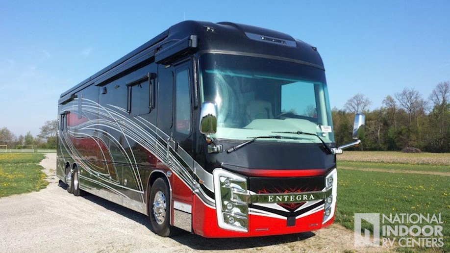 New 2018 Entegra Cornerstone | Fired Up Red Anniversary Paint ...