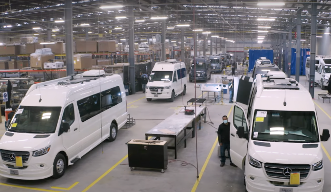 Grech RV Factory Tour with Angie Morell | NIRVC
